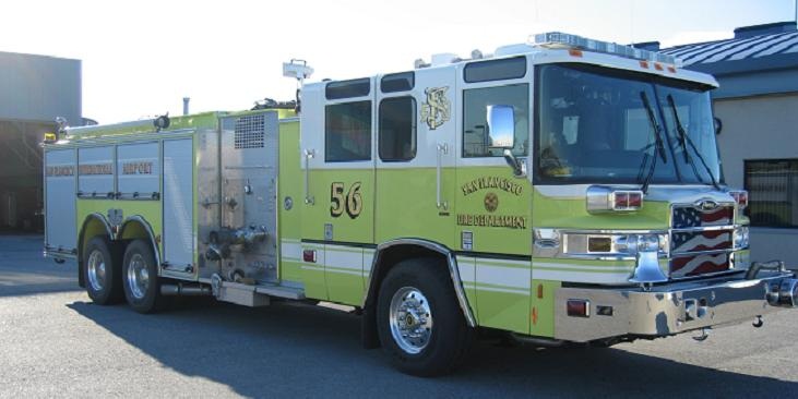 Aircraft Rescue FireFighting (ARFF) Vehicles at SFO | SF Fire Website